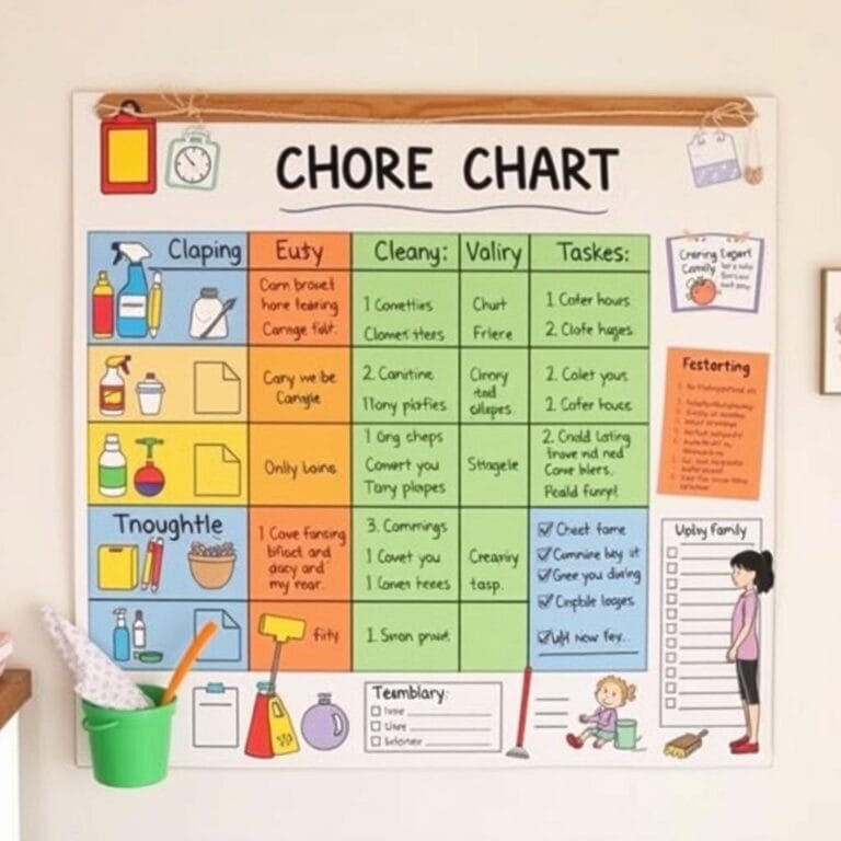 "Répartir et Organiser les Tâches Ménagères : Un Guide pour Toute la ...